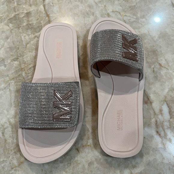 MICHAEL Michael Kors | Shoes | Michael By Michael Kors Womens Logo Pool ...